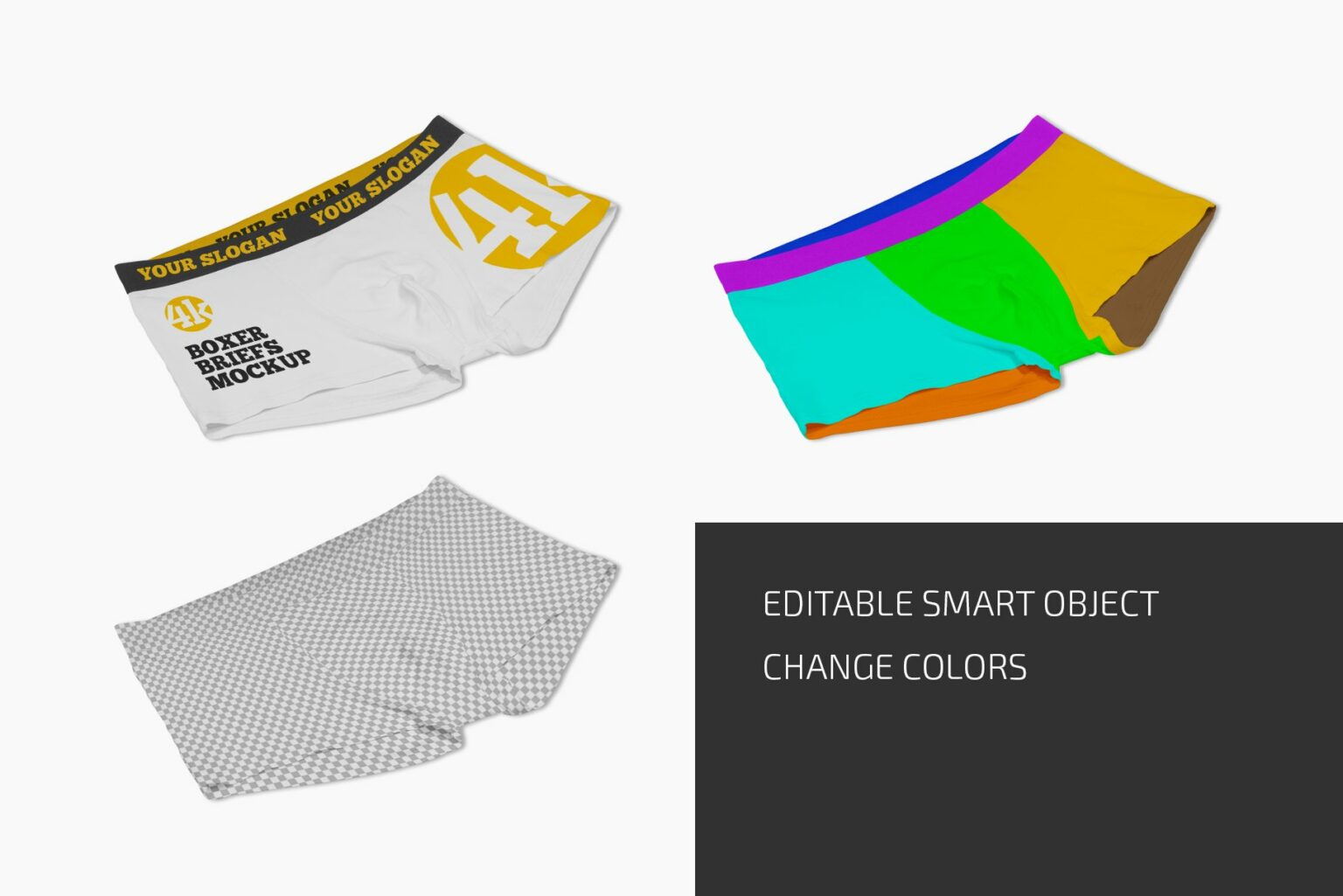 Boxer Briefs Mockup Set – MasterBundles