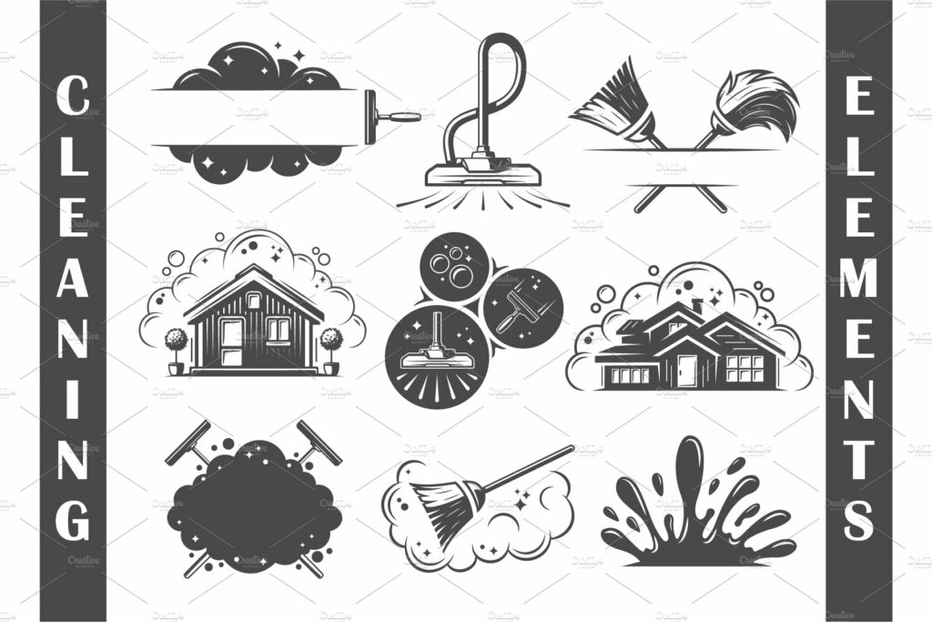 18 Cleaner Service Logos Templates – MasterBundles