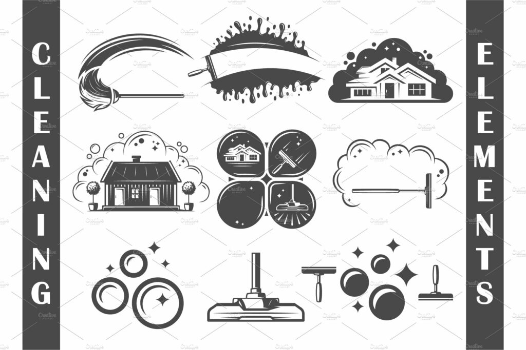 18 Cleaner Service Logos Templates – MasterBundles