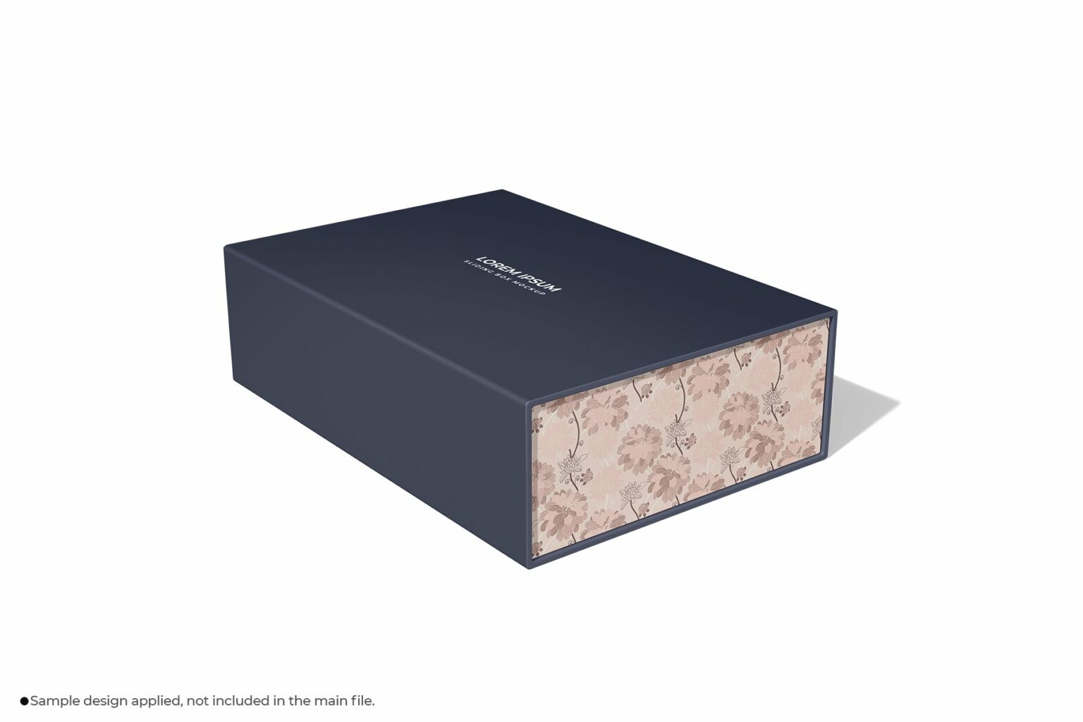 Rectangular Sliding Box Mockup – MasterBundles