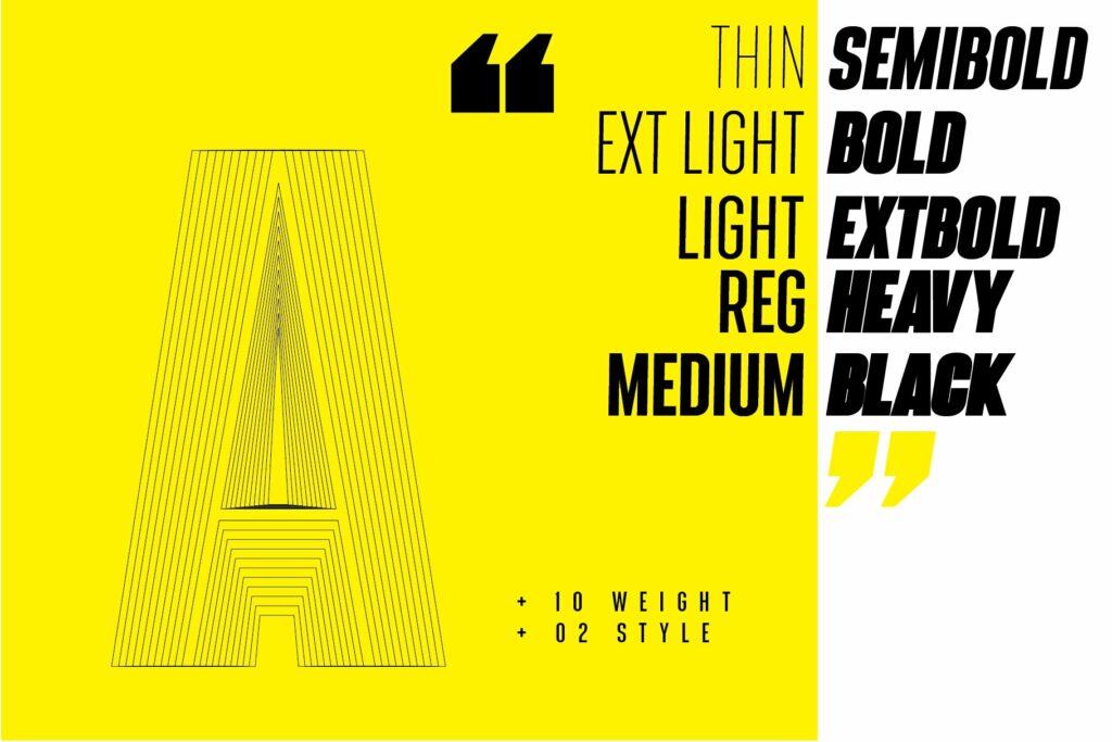 SeBlack Sans Serif Font family – MasterBundles