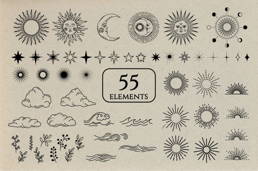 Magic illustration set – MasterBundles