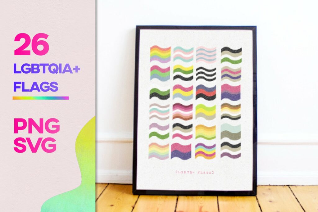 LGBT Pride SVG Bundle Gay Flag – MasterBundles