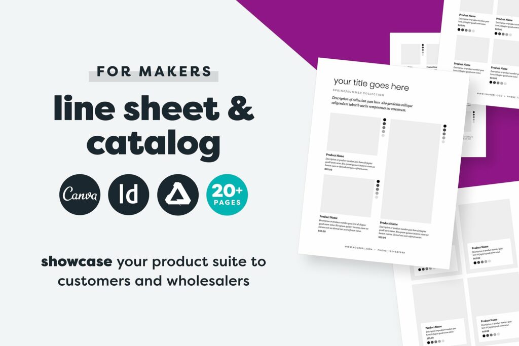 Line Sheet and Product Catalog – MasterBundles