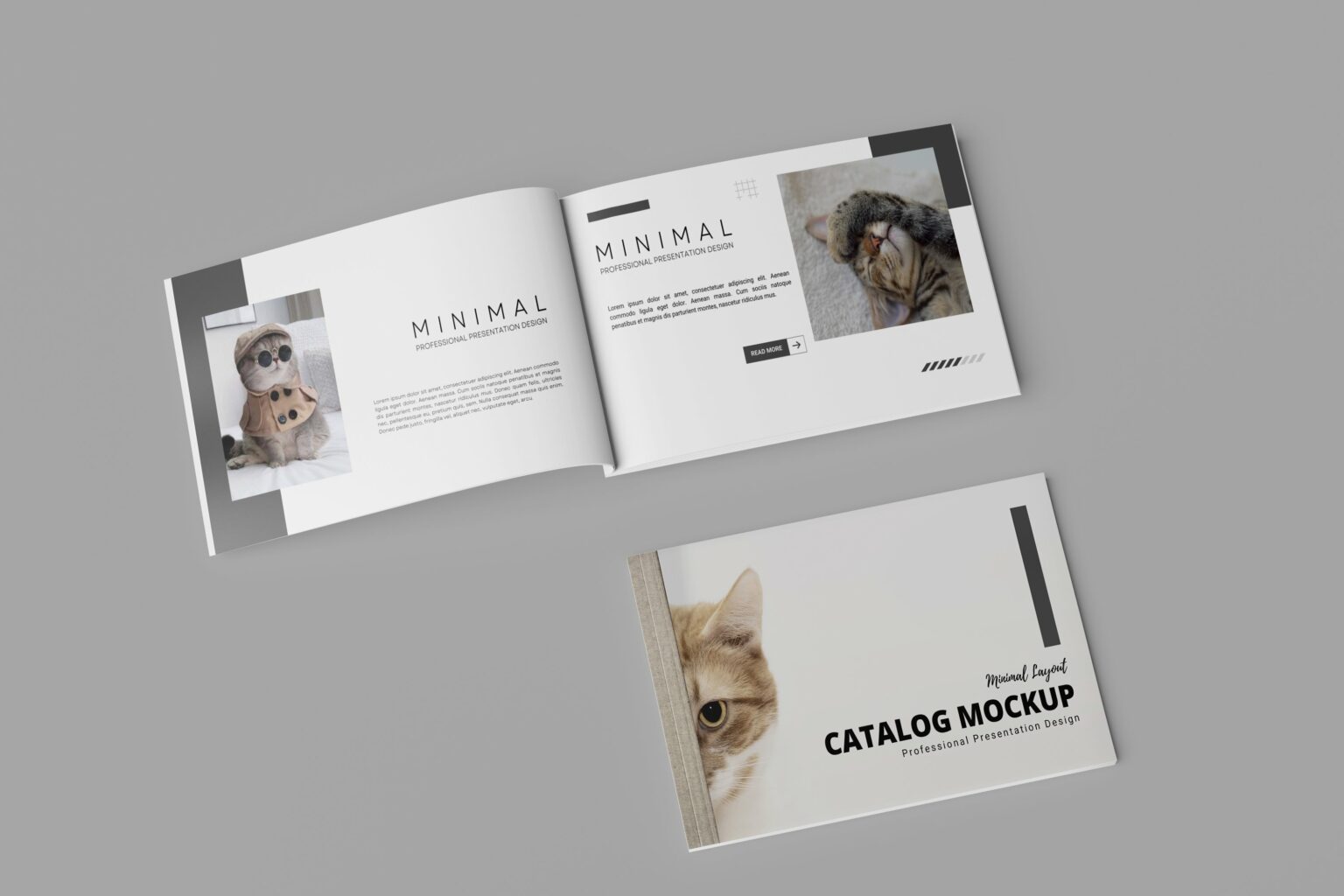 Catalog Brochure Mockup – MasterBundles