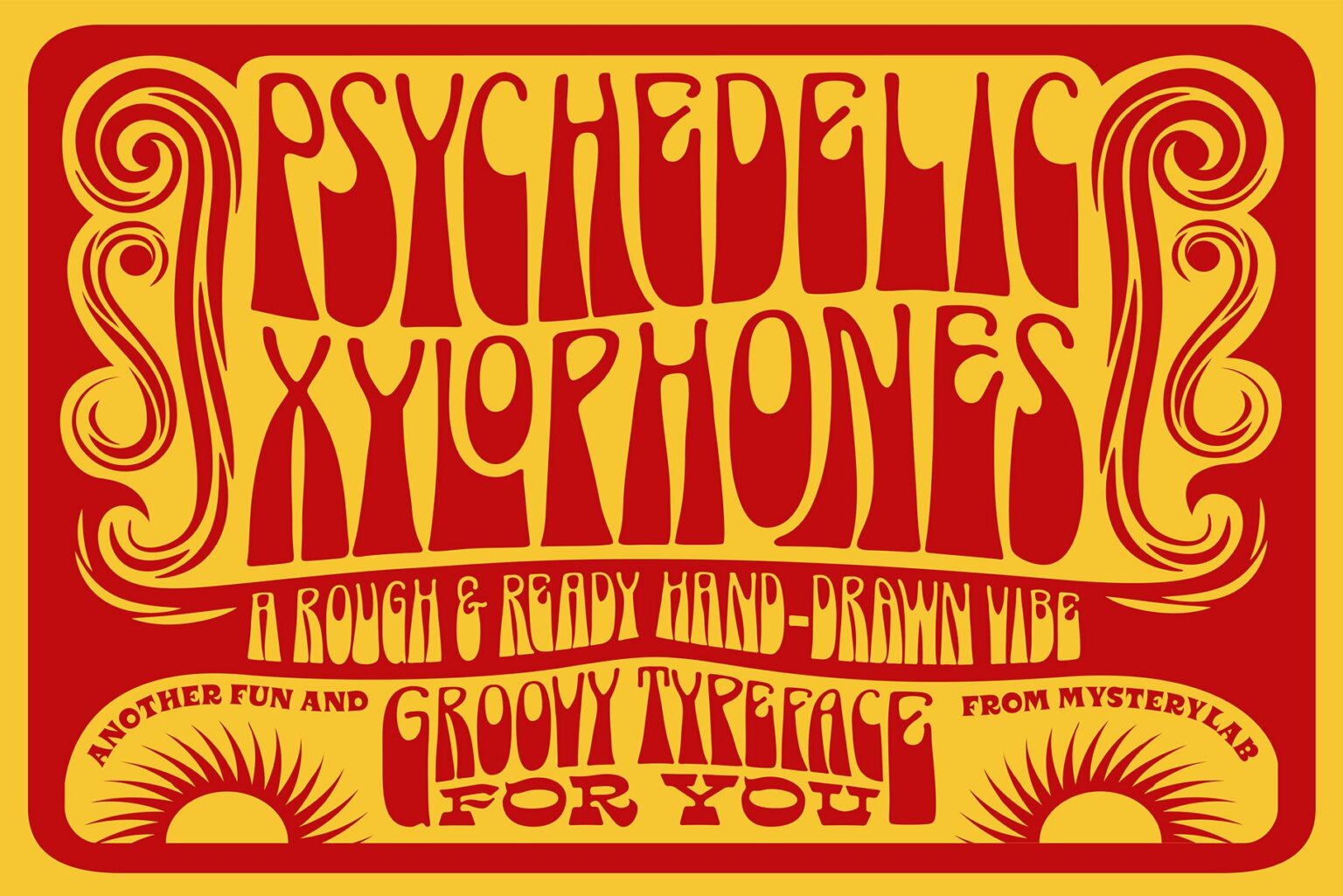 Psychedelic Xylophones Font – MasterBundles