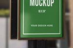 Pub Restaurant Sign Mockup – MasterBundles