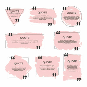 painted quote box frame collection - MasterBundles