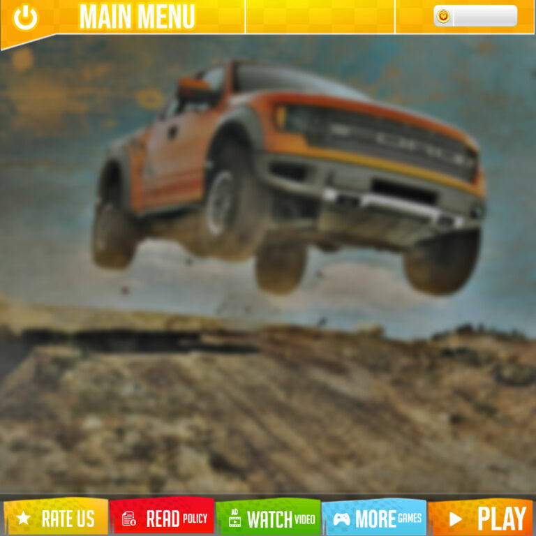 RACING GAME UI KIT | GAME BUTTON TEMPLATE - MasterBundles