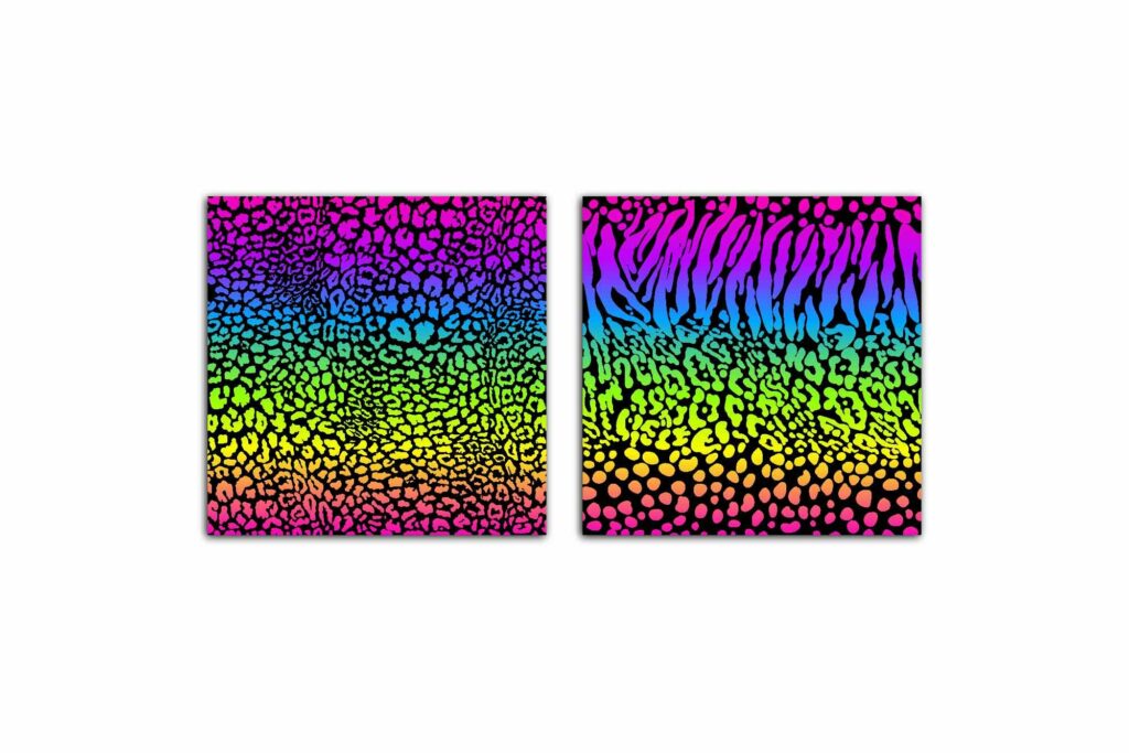 Neon Animal Print Digital Paper – MasterBundles