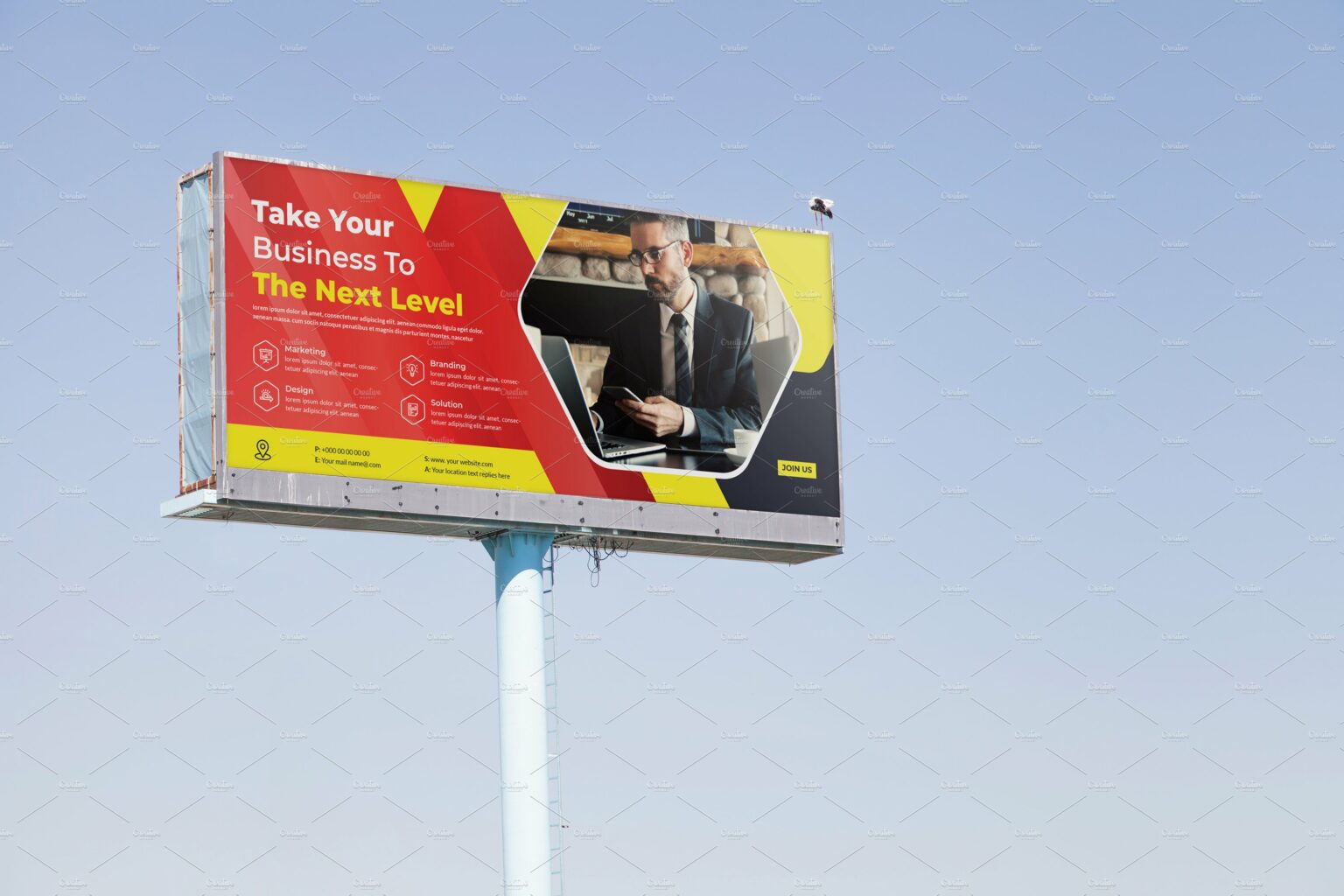 Business Billboard Design Template – MasterBundles