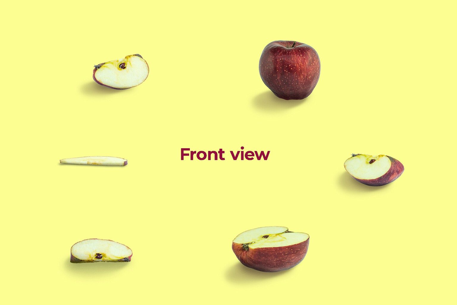 Red apple - Scene creator – MasterBundles