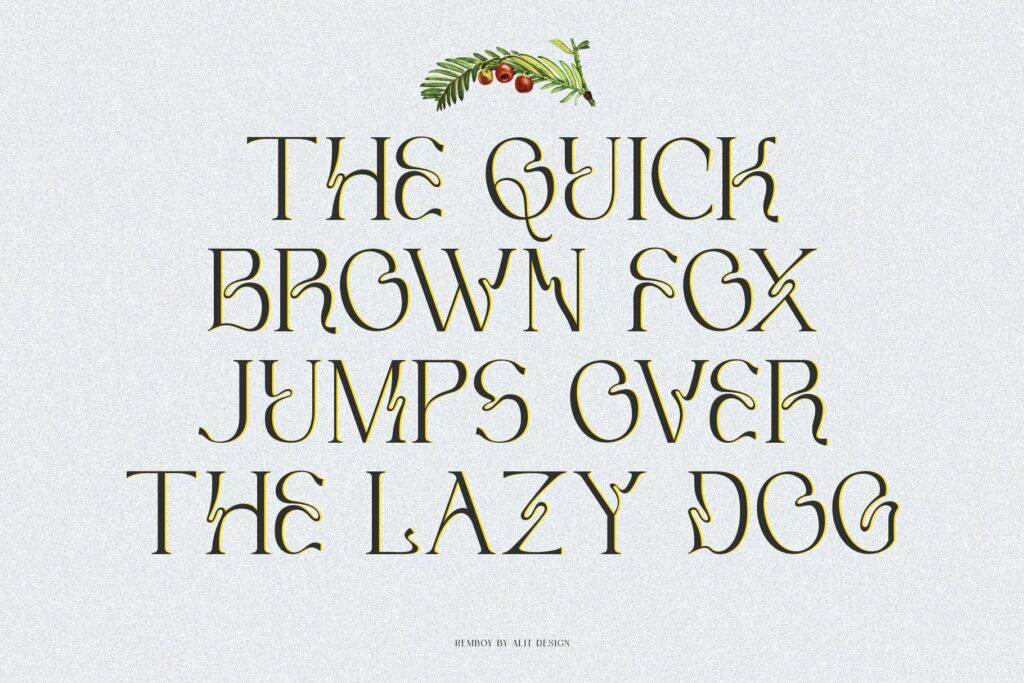 Remboy Typeface – MasterBundles