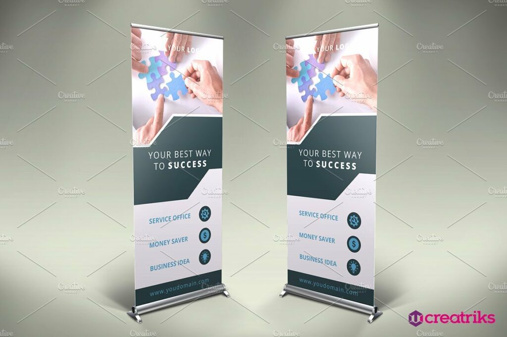 6 Roll Up Banners – MasterBundles