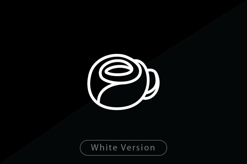 Rose Mug Logo Template – MasterBundles