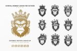 Royal Monkey Logos for Tattoos Pack – MasterBundles