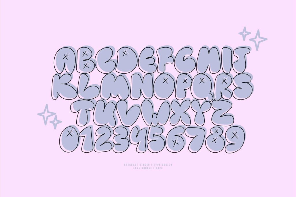 Love Bubble Font – MasterBundles
