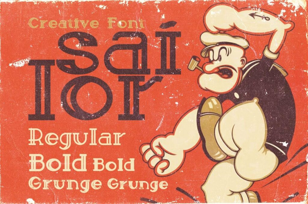 Sailor Font – MasterBundles