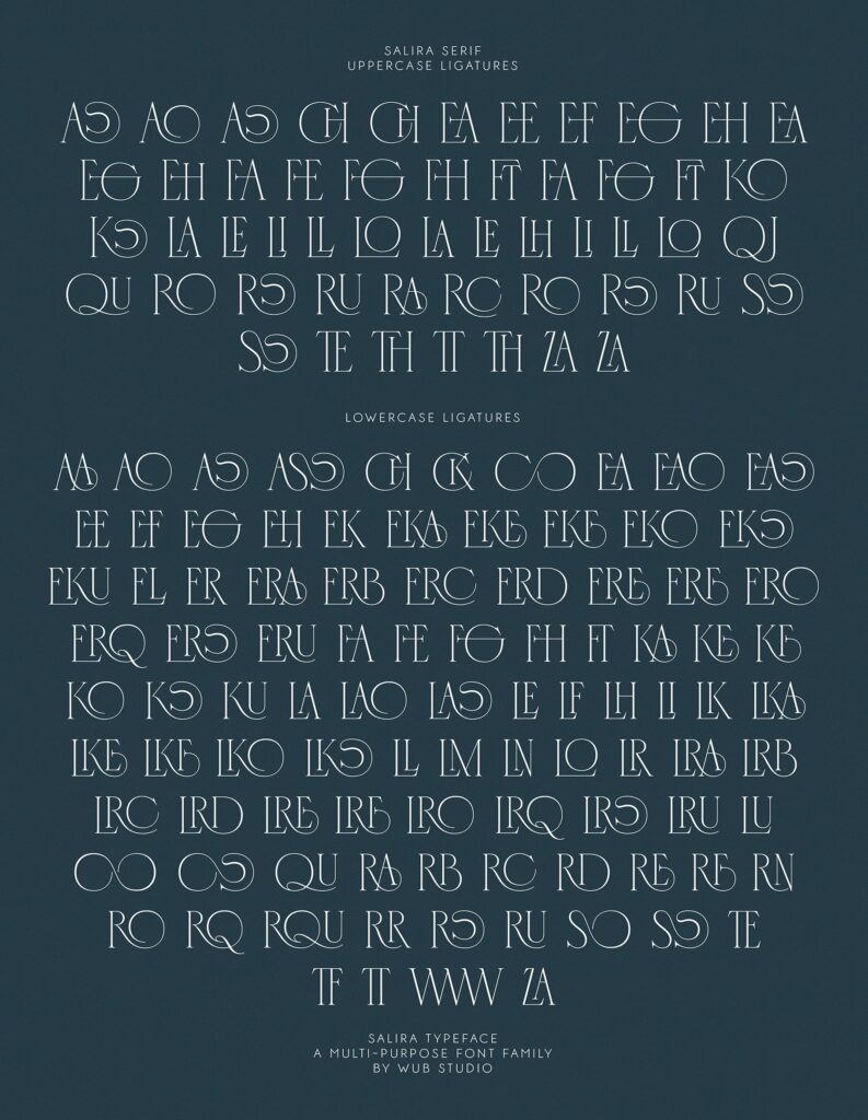 Salira Typeface – MasterBundles