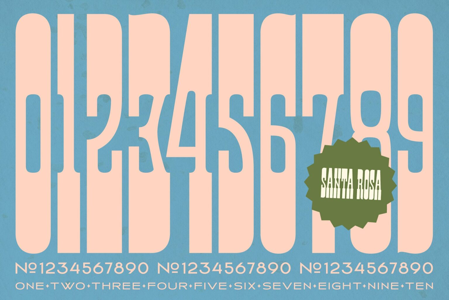 Santa Rosa Vintage Font Duo – MasterBundles