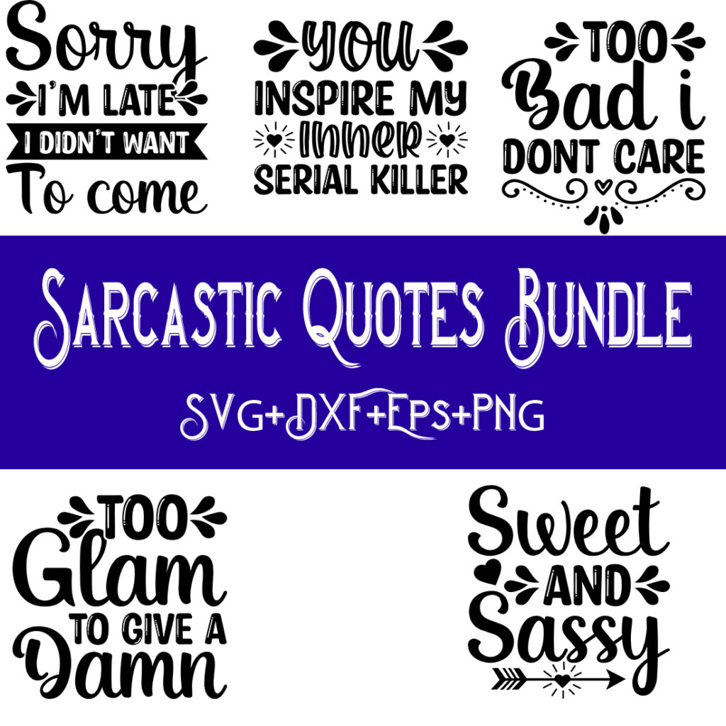 Sarcastic Quotes Bundle - MasterBundles