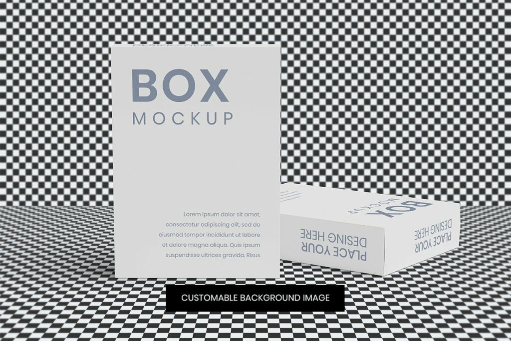 Box Mockup 8 PSD Files – MasterBundles