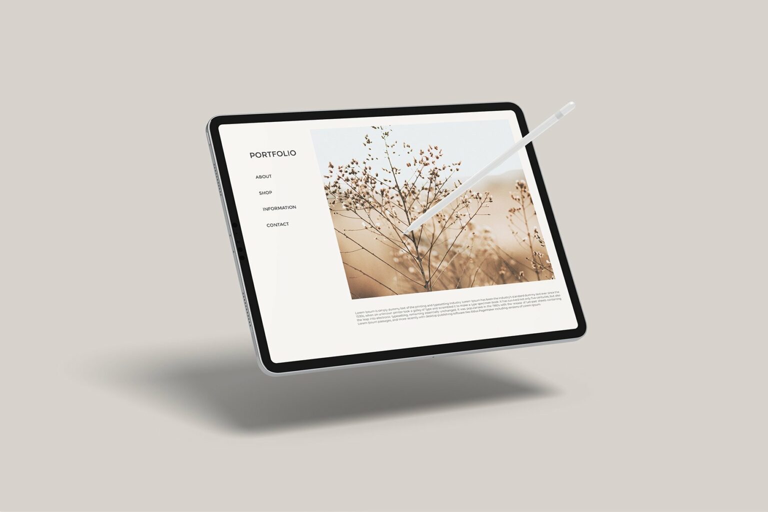 iPad Pro Mockup – MasterBundles