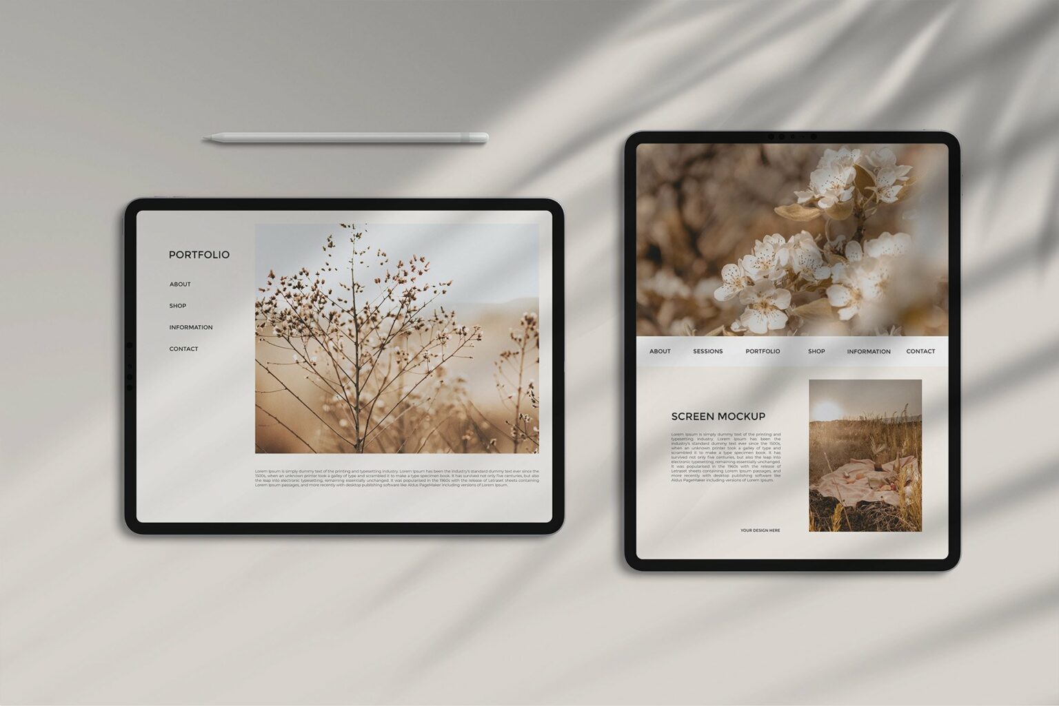 iPad Pro Mockup – MasterBundles