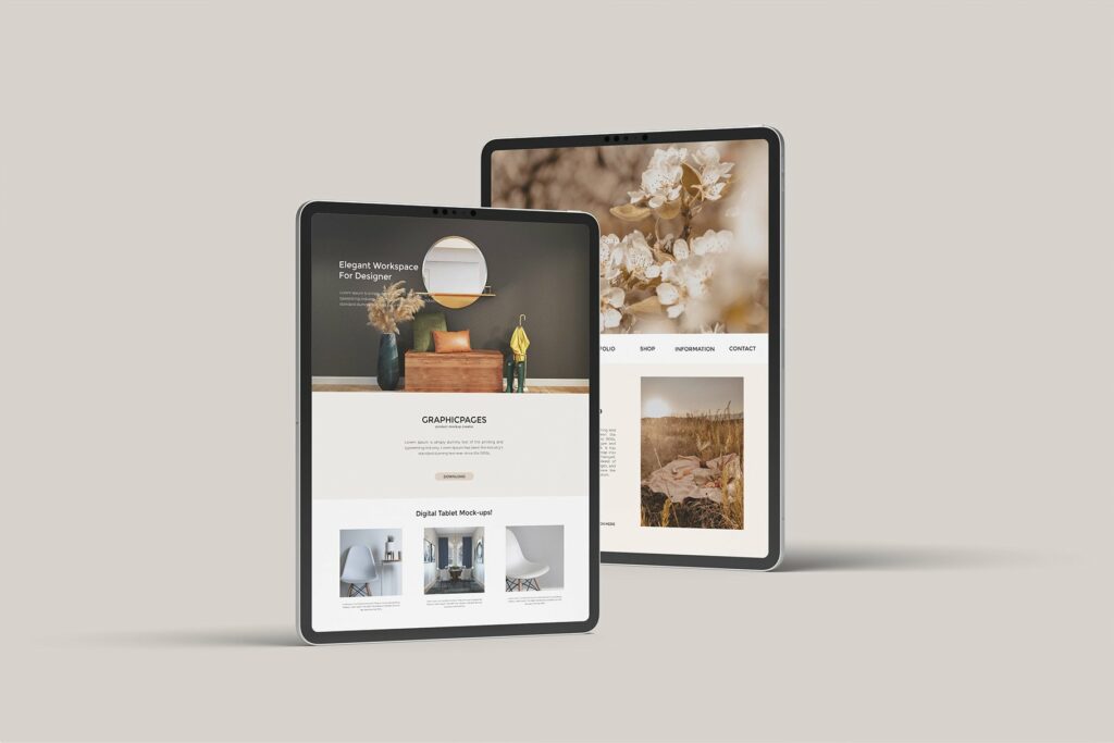 iPad Pro Mockup – MasterBundles