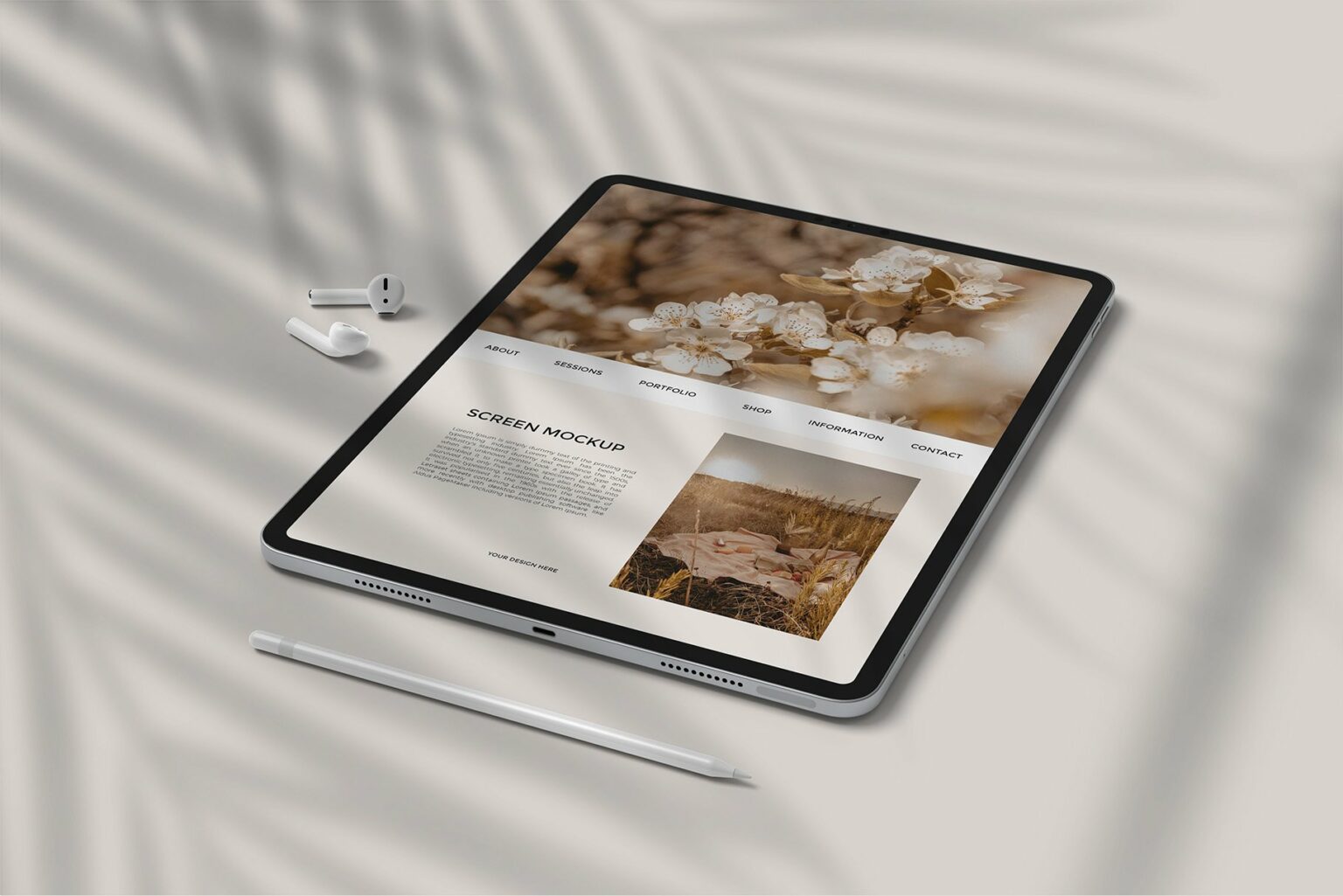 iPad Pro Mockup – MasterBundles