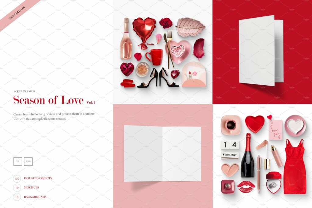 09_Season of Love Scene creator – MasterBundles