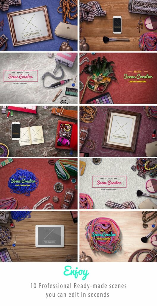 Beauty Scene Creator – MasterBundles