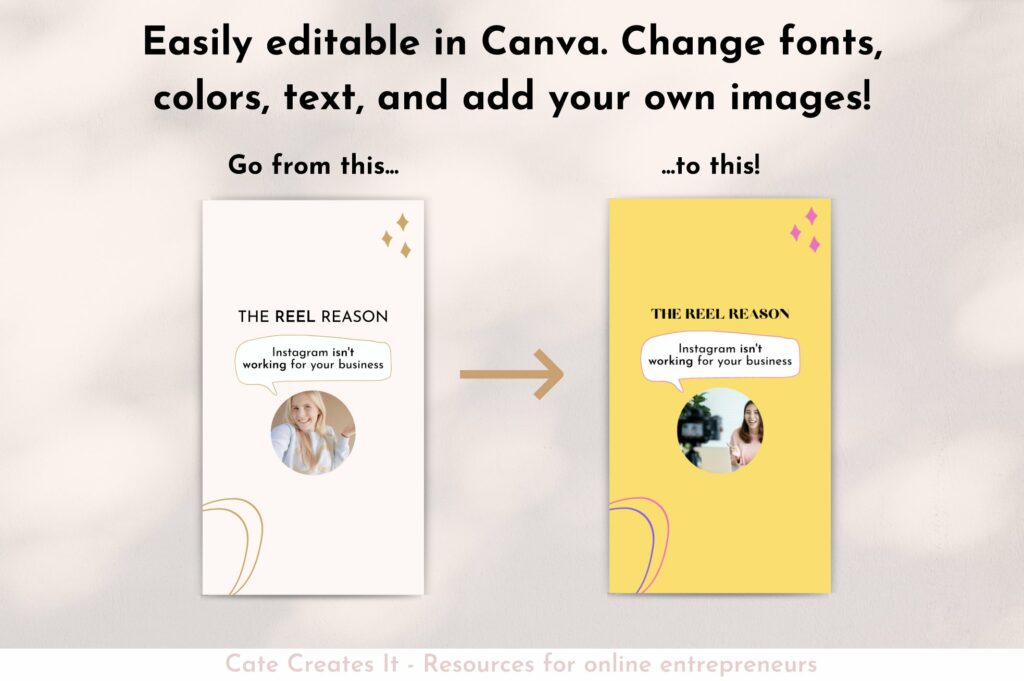 Instagram Reels Templates Canva – MasterBundles