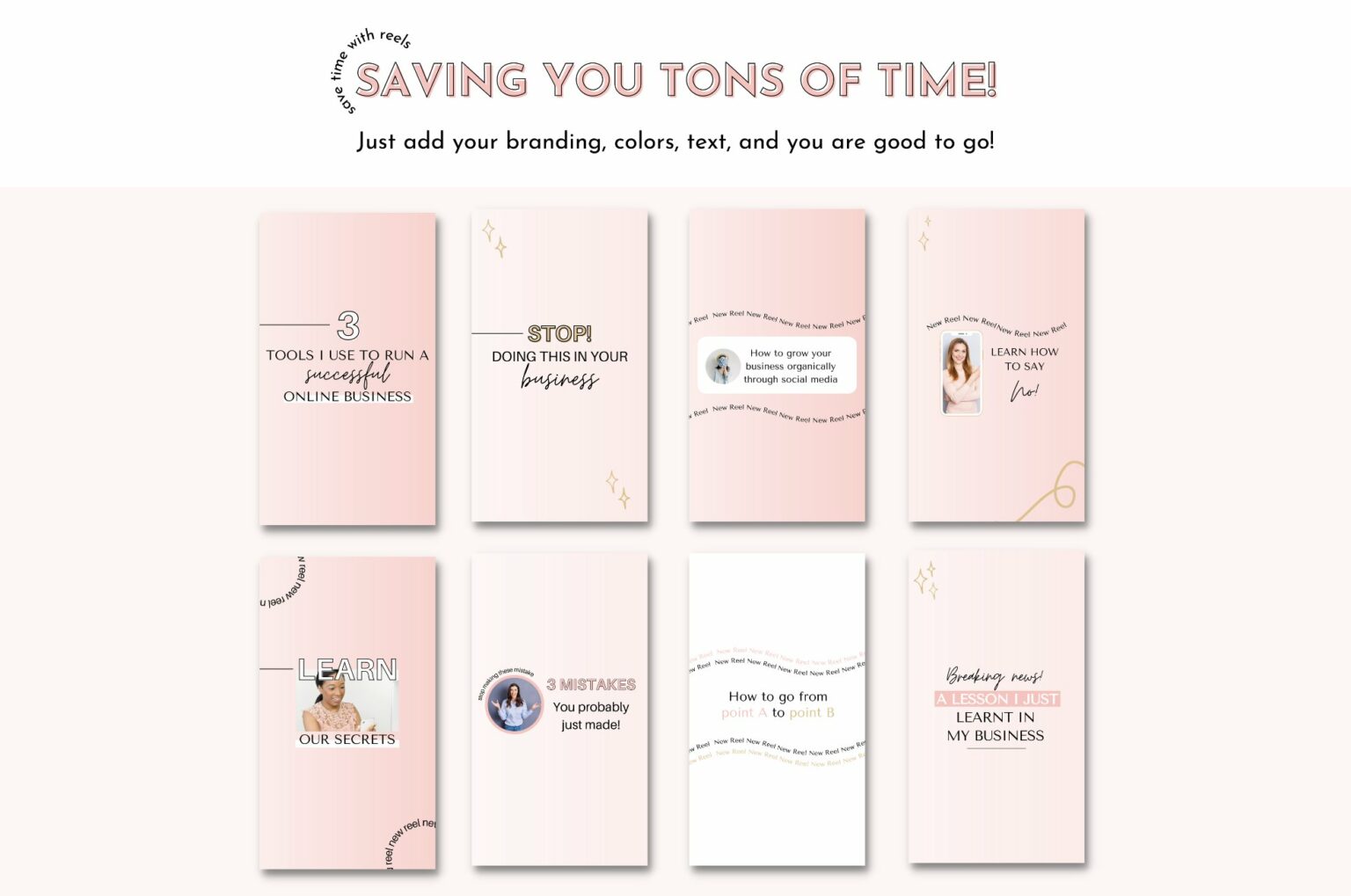 Instagram Reels Templates Canva – MasterBundles