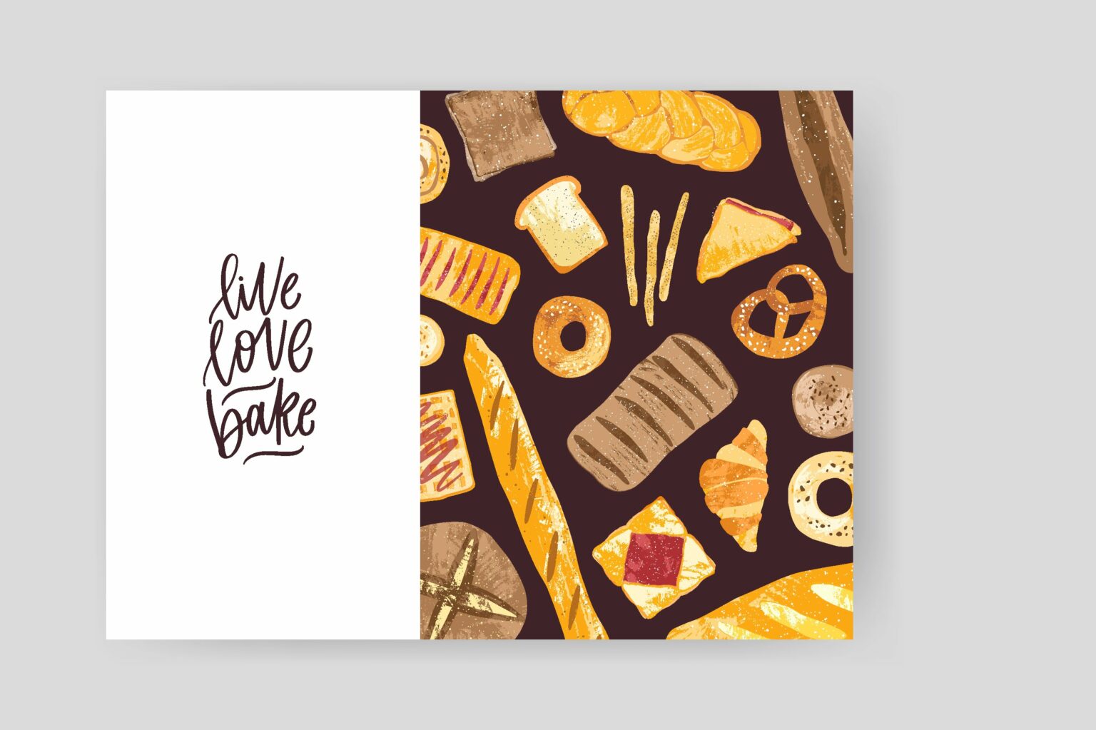 Bakery bundle and seamless pattern – MasterBundles