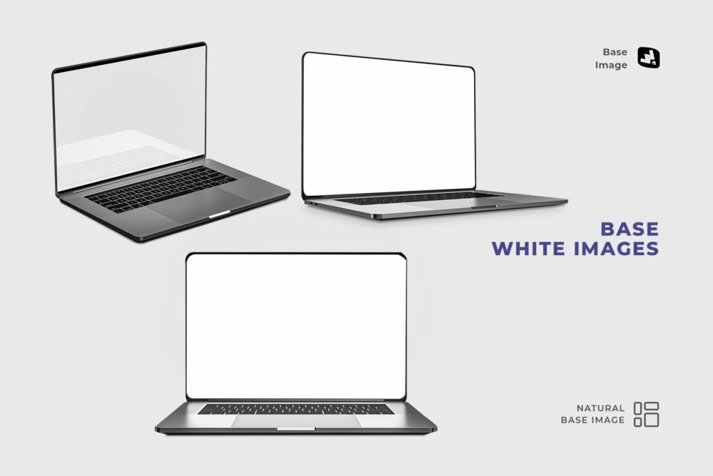 Set Of MacBook Pro Laptops Mockup – MasterBundles