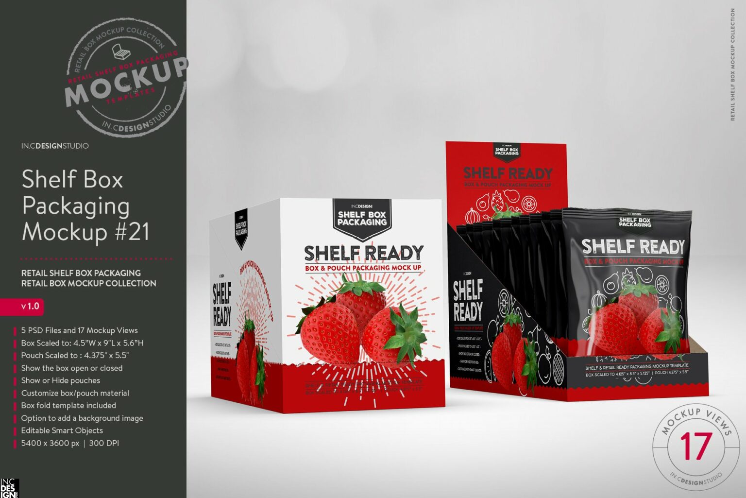 Retail Shelf Box 21 Packaging Mockup – MasterBundles