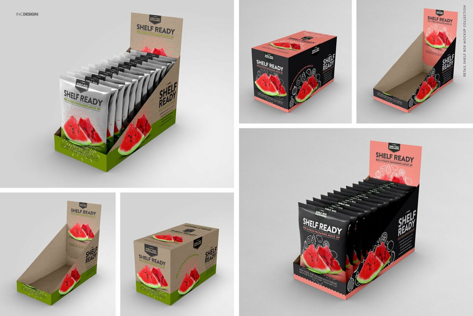 Retail Shelf Box 21 Packaging Mockup – MasterBundles