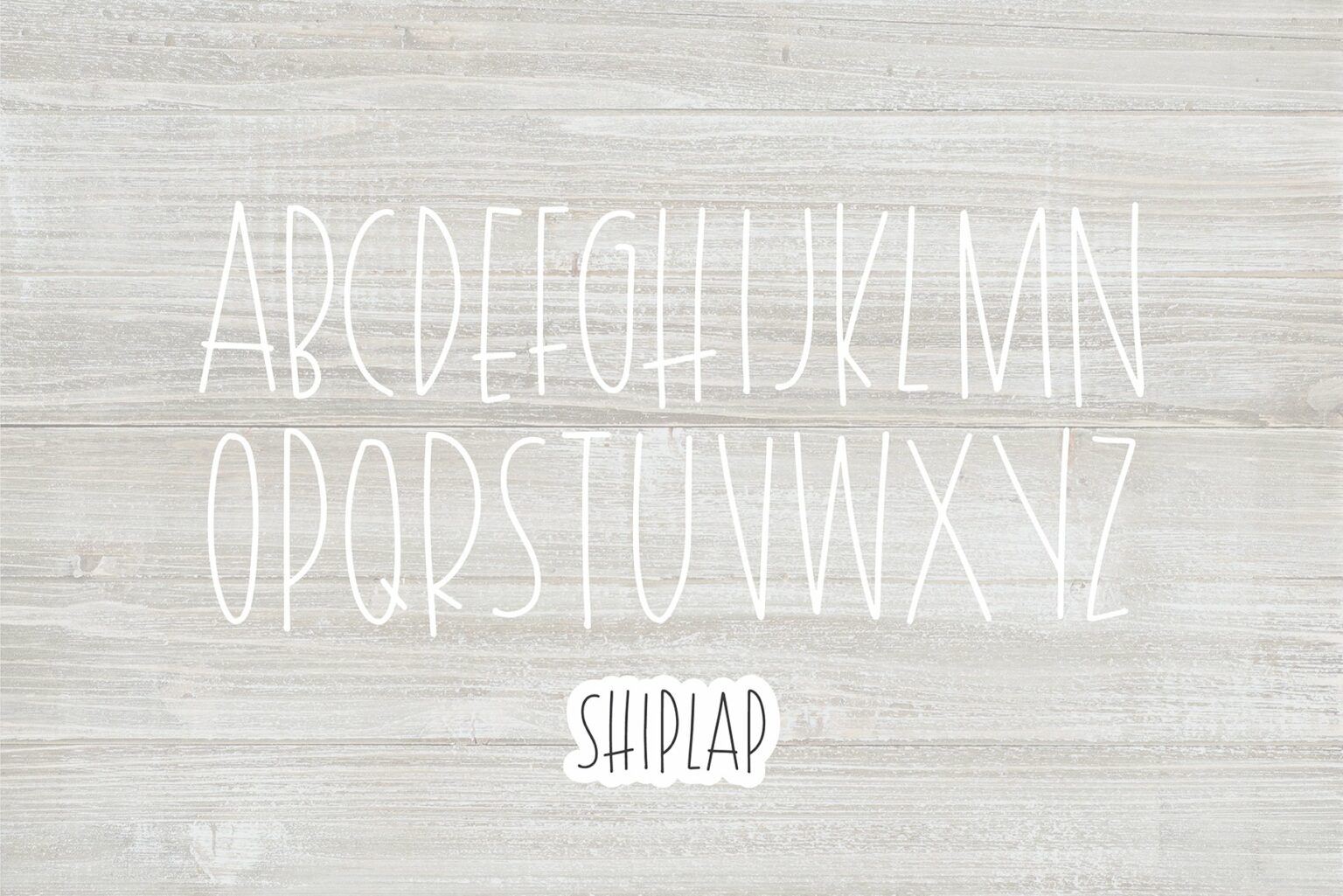 SHIPLAP Sans Serif Handwritten Font – MasterBundles