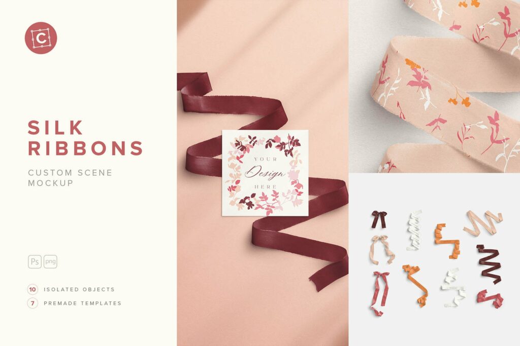 Silk Ribbons Custom Scene Creator – MasterBundles
