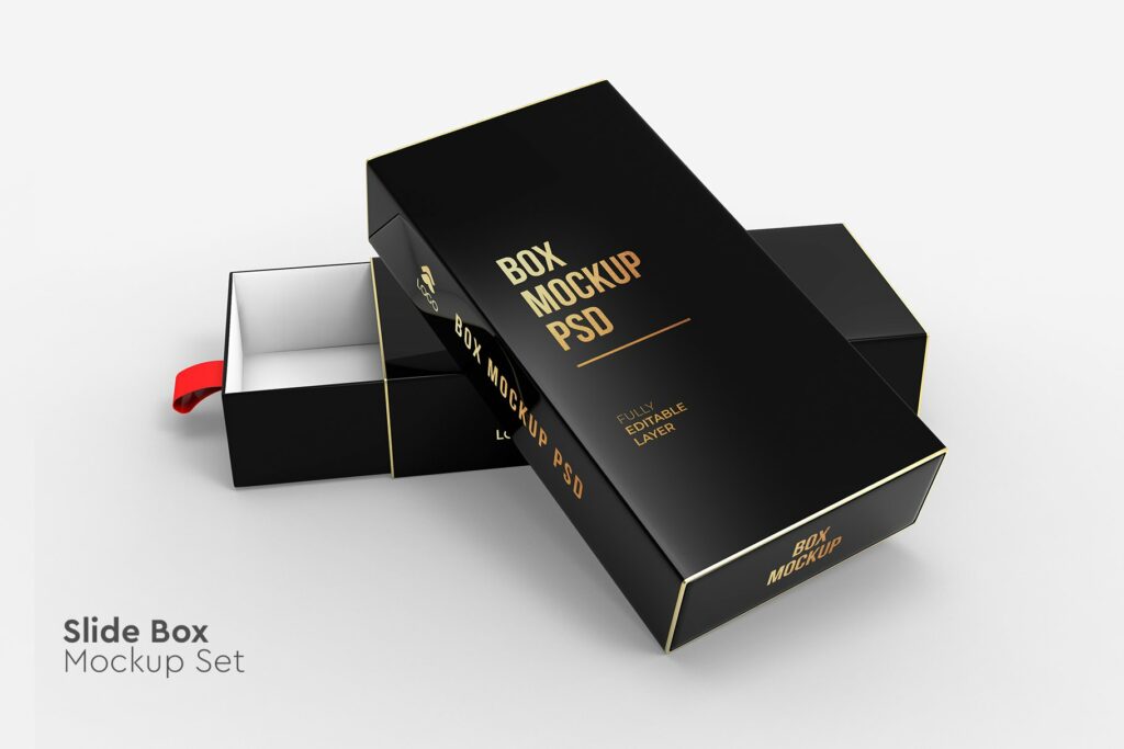 Slide Box Mockups – MasterBundles