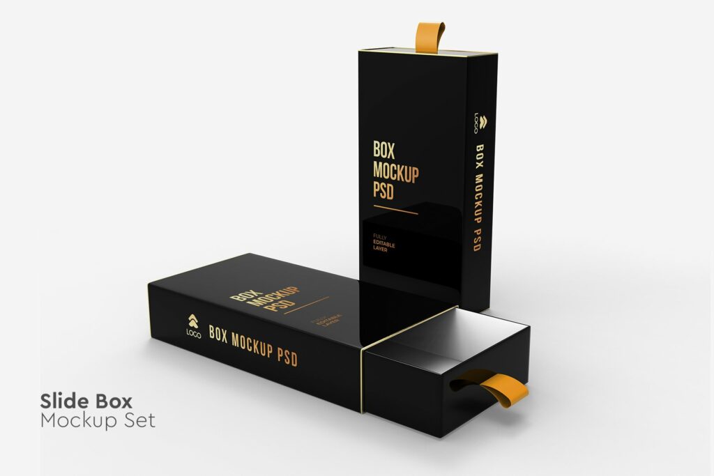 Slide Box Mockups – MasterBundles