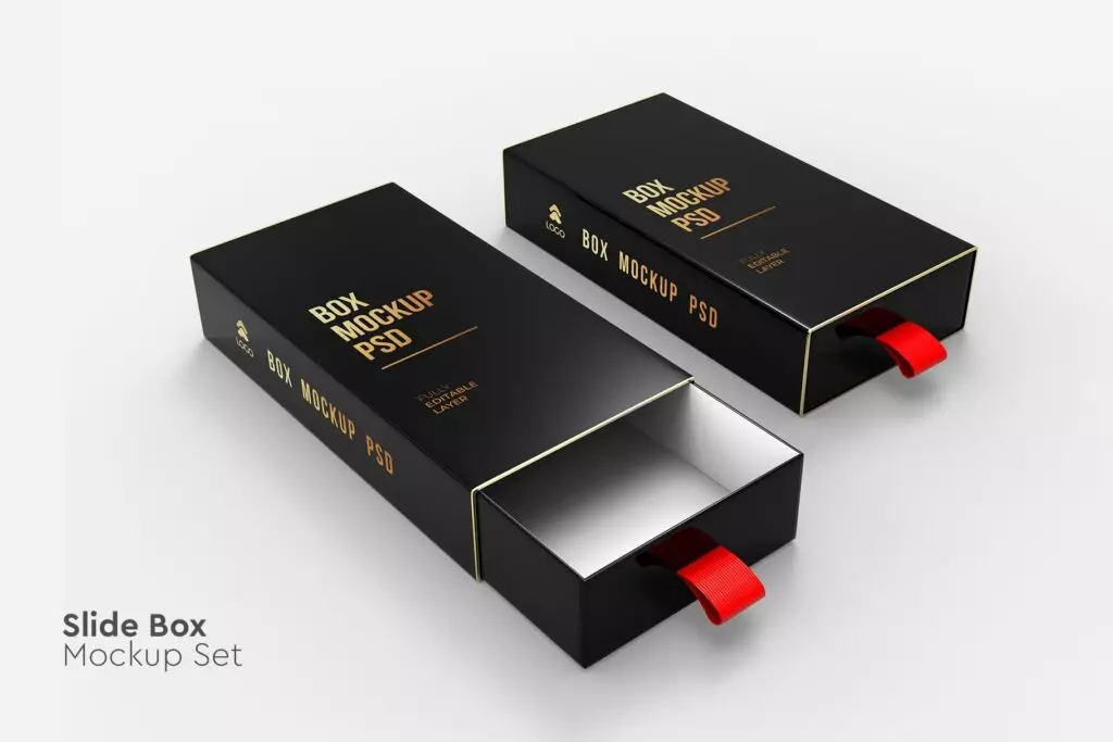 Slide Box Mockups – MasterBundles