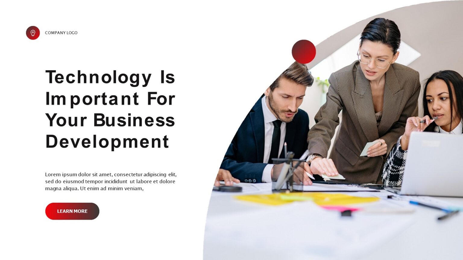 Modern Technology PowerPoint Template - MasterBundles