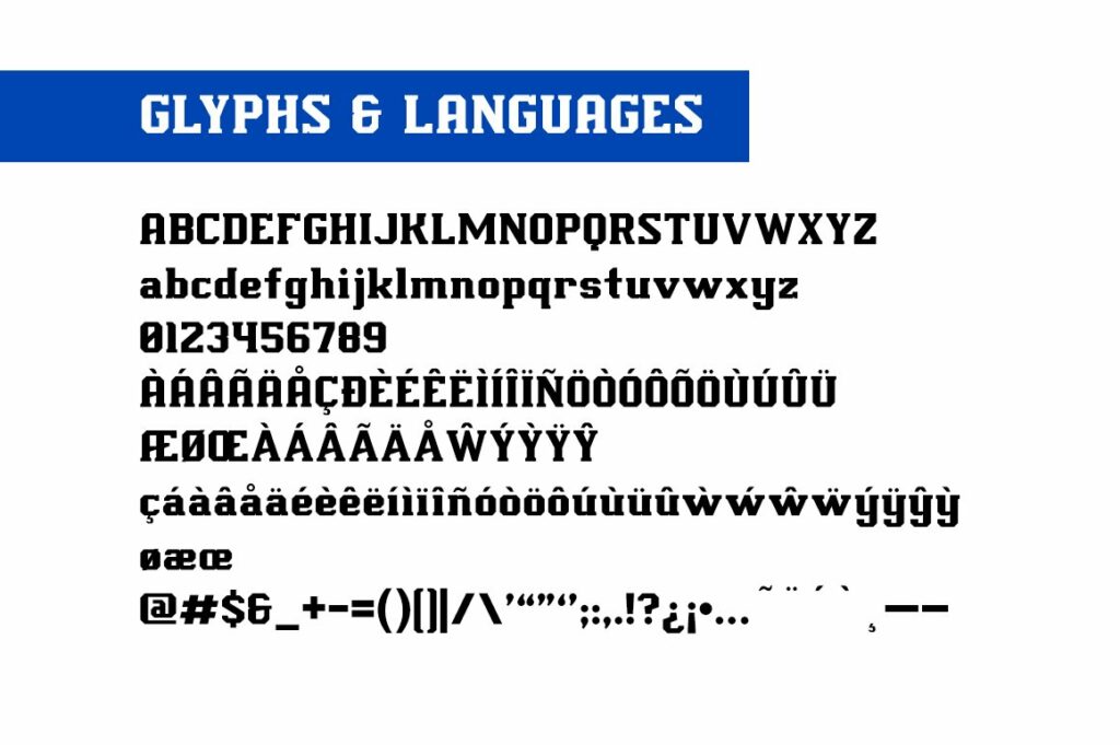 Scoreline Sports Font Family – MasterBundles