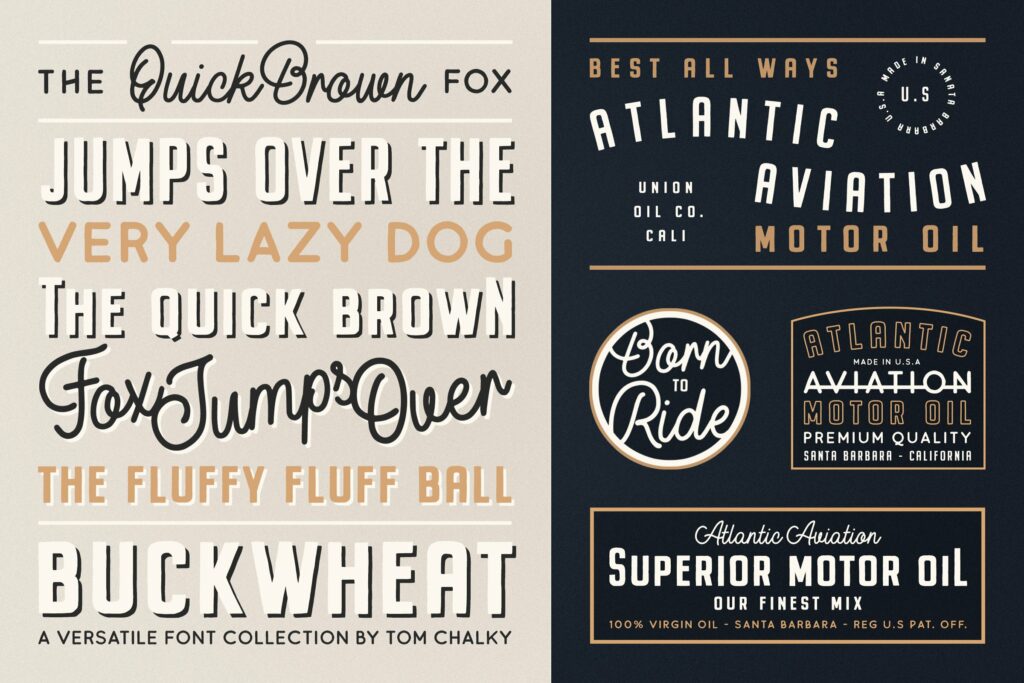 Buckwheat Font Collection – MasterBundles