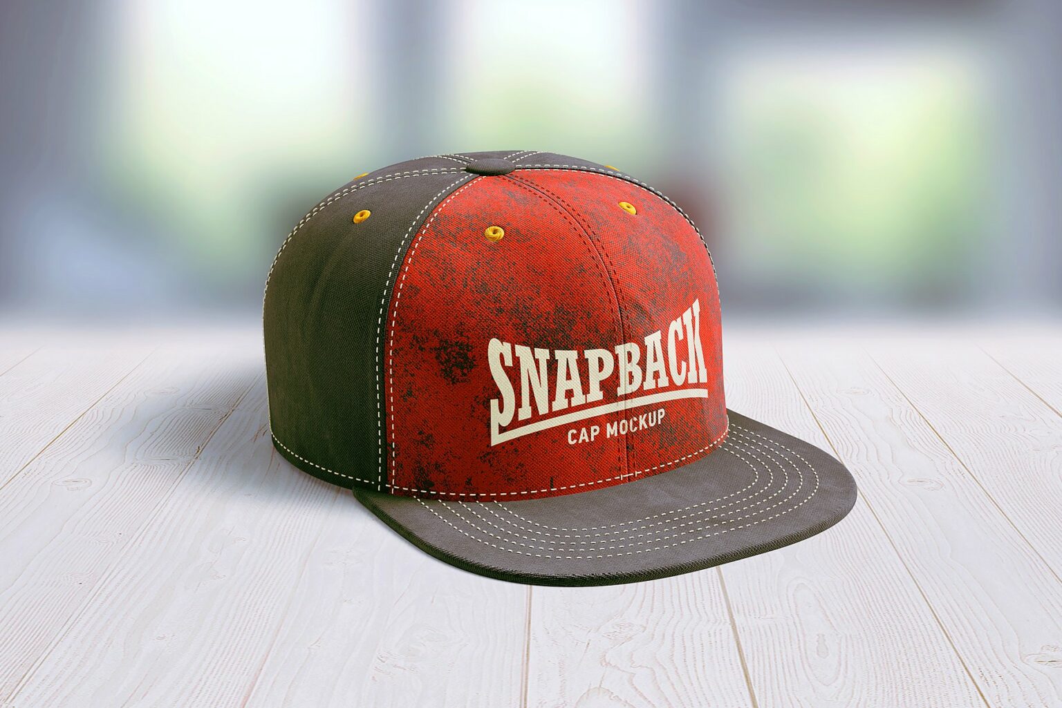 Snapback Cap 3d Mockup – MasterBundles