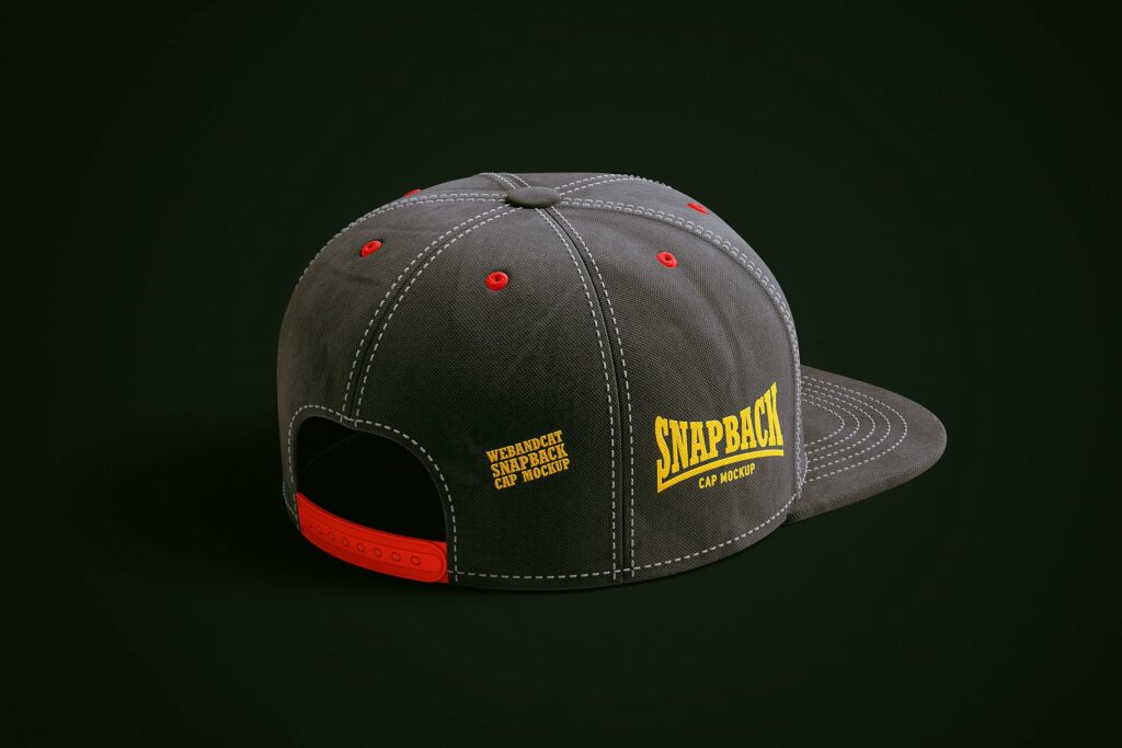 Snapback Cap 3d Mockup – MasterBundles