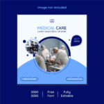 Social Media Post Facebook Post Medical Care Template And Corporate Web ...