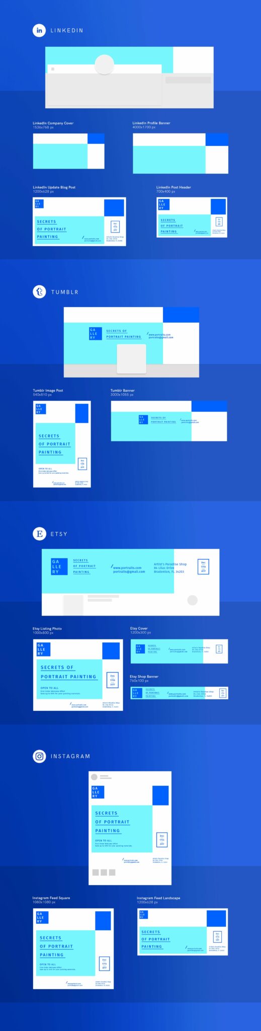 Social Media Pack | Gallery – MasterBundles
